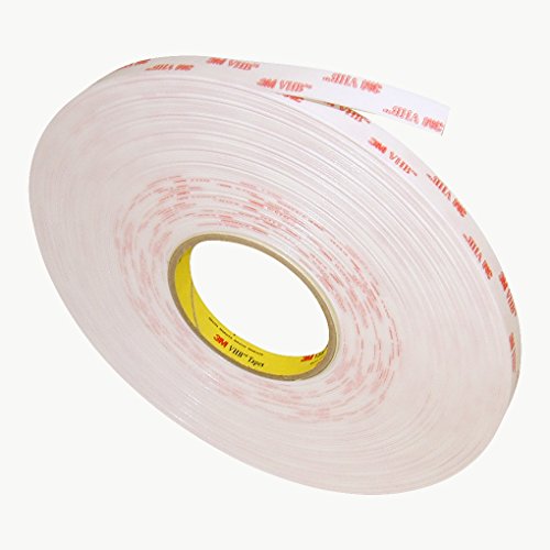 Amazon.com: 3M 4950/WI0536 Scotch 4950 VHB Tape: 1/2" x 36 yd, White ...