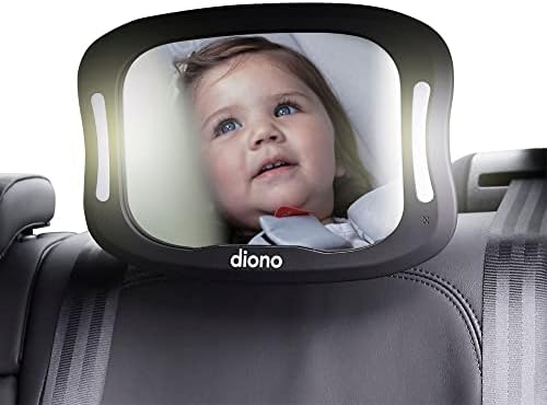 Diono Easy View XXL Baby Car Mirror with Extra Wide View, Safety Car ...