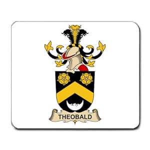 Amazon.com : Theobald Family Crest Coat of Arms Mouse Pad : Office Products