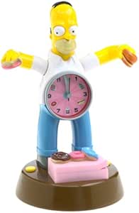 Amazon.com: TELEMANIA SIMPSON-ALARM SIMPSON ALARM CLOCK: Home & Kitchen