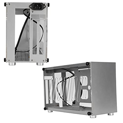 Desktop Computer Chassis Case,K55 Mini-ITX Desktop Chassis Aluminum ...