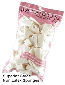 Amazon.com : Brandon - Make-Up Wedges 100 Pcs Pack #1136-100 : Makeup ...