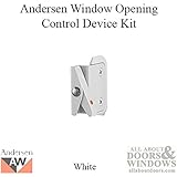 Double-Hung Window Opening Control Device, White Color with Bonus ...