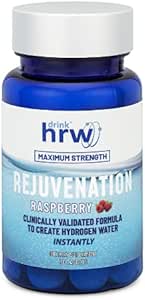 Drink HRW's Rejuvenation Blue Raspberry Molecular Hydrogen H2 Tablets ...
