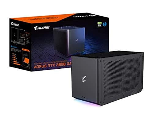 Gigabyte AORUS RTX 3090 Gaming Box eGPU, WATERFORCE All-in-One Cooling ...