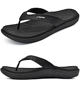 Amazon.com | jiajiale Womens Fashion Orthotic Flip Flops Ladies Slip On ...