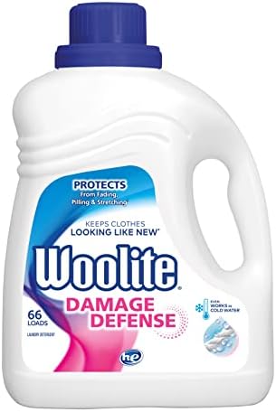 Woolite Damage Defense Liquid Laundry Detergent, 66 Loads, Regular and ...