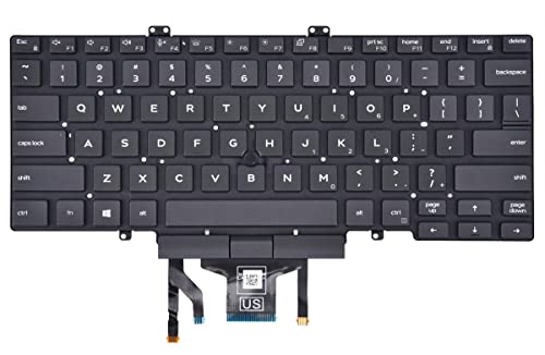 Replacement Keyboard for Dell Latitude 3400 5400 5401 5410 5411 7400 ...