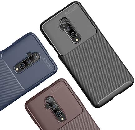 OnePlus 7T Pro Case, Silicone Leather[Slim Thin] Flexible TPU ...