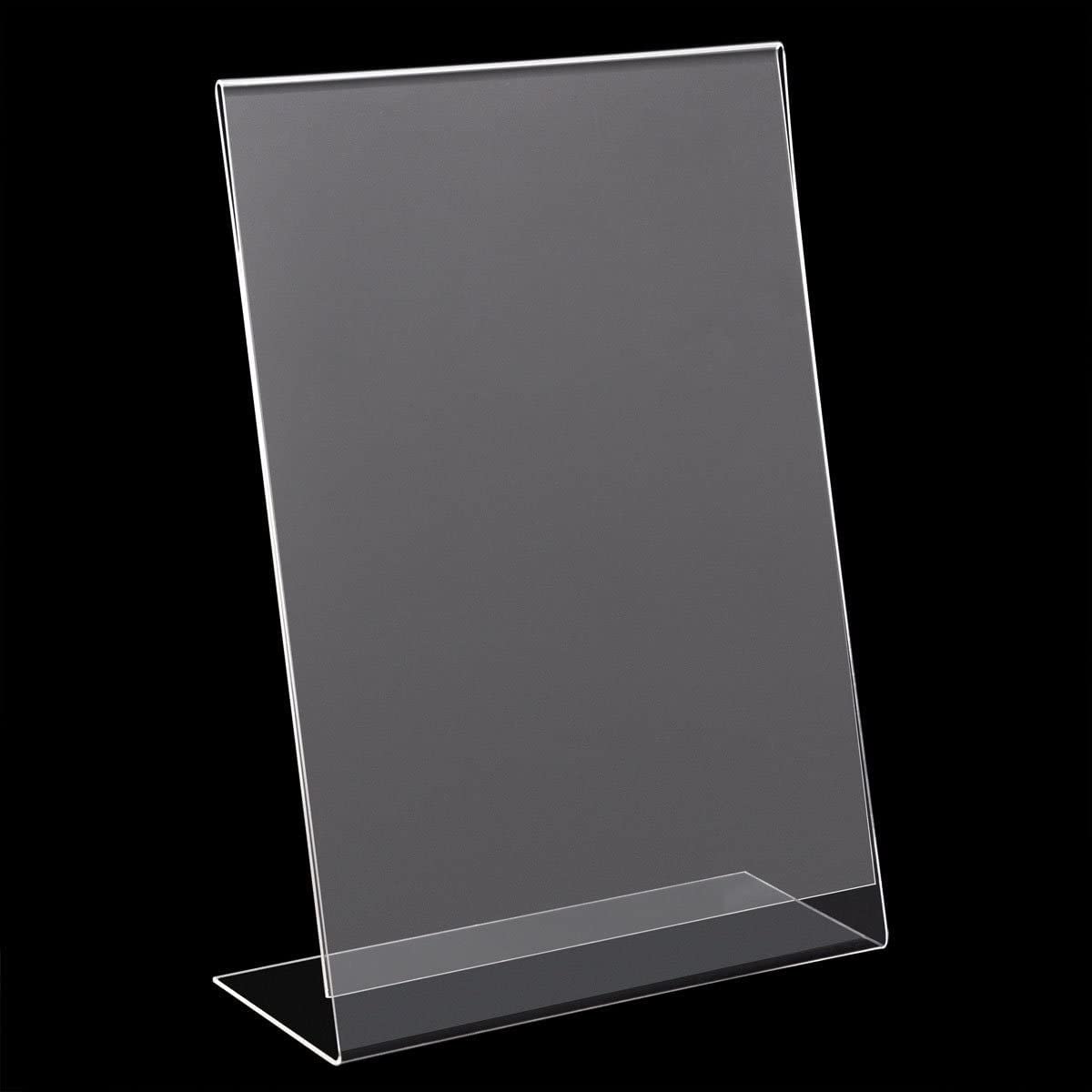 Mua 5 x A4 Menu Holder Table Sign Copyholder Lean Back Portrait Acrylic ...