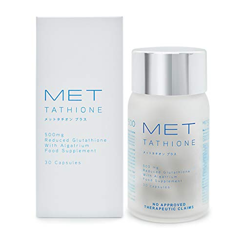 Met Tathione MET 500-500mg Glutathione with Algatrium Softgel Capsules ...