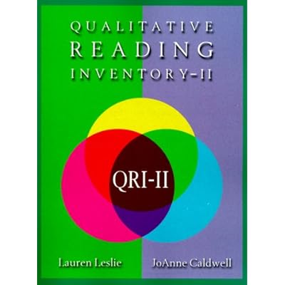 Qualitative Reading Inventory Assessment Instruments