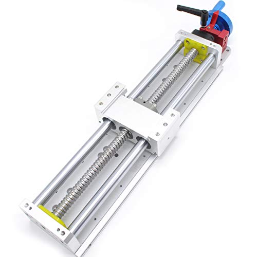 Linear Stage Actuator Ball Screw SFU1605 Linear Rail Guide Manual Slide Stage with Ruler for DIY ...