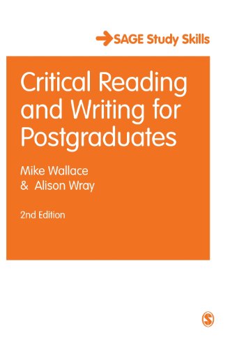 Amazon.com: Critical Reading and Writing for Postgraduates (SAGE Study ...