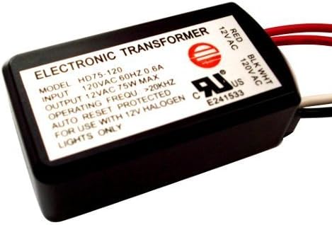 HC Lighting - Halogen / Xenon Electronic Transformer 75 Watt Max output ...