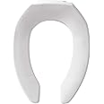 BEMIS 1955SSCT 000 Commercial Heavy Duty Open Front Toilet Seat without ...