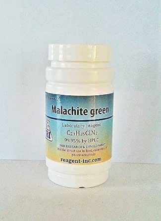 Malachite Green, Powder, 99.95%, Analytical Reagent (ACS), 50 g: Amazon ...