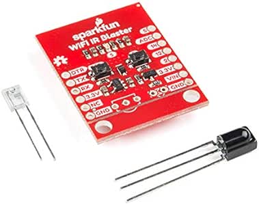Amazon.com: SparkFun (PID 15031) WiFi IR Blaster (ESP8266): Computers & Accessories