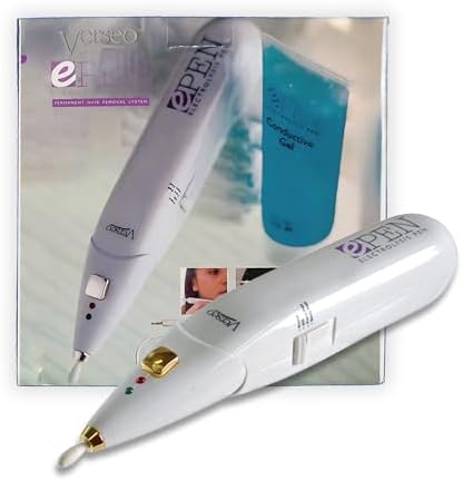 Verseo ePen Permanent Hair Removal Needle-Free Electrolysis Pen System ...