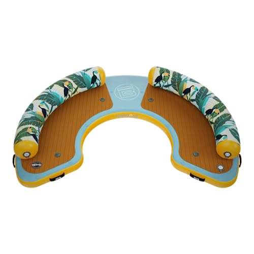 BOTE Inflatable Dock Hangout Suite 240 Degree Size Floating Group Party ...