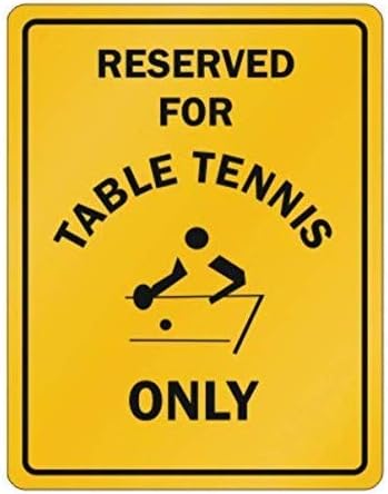 Amazon.com: Art Wall Decor Aluminum Sign,12x16,Reserved for Table ...
