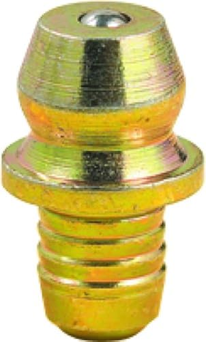 LUMAX LX-3505-10 Gold/Silver Drive Type Straight 0.50" Long Grease ...