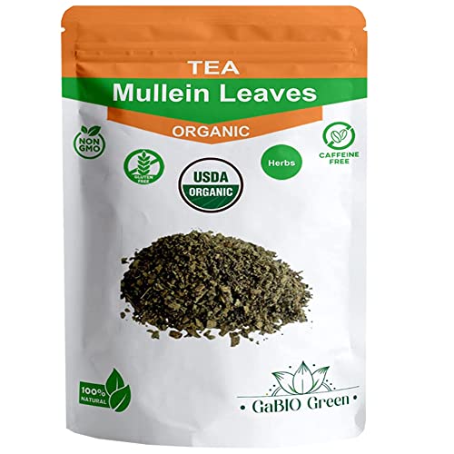 Mullein Leaf, 1 oz Dried Herbs Organic tea ,Mullein dried cut and ...