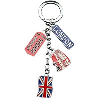 Amazon.com : Union Jack Flag London Bus Phone Booth England Handbag ...