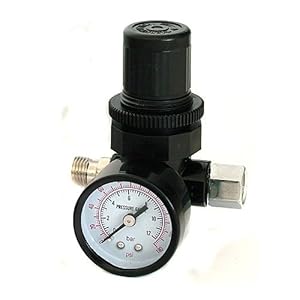 Mini Air Regulator Control Unit with Pressure Gauge: Amazon.co.uk: DIY ...