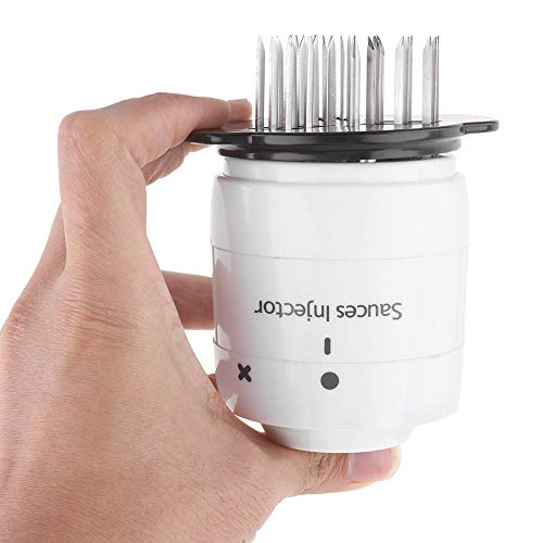 Sauces Injector,2 in 1 Needle Meat Tenderizer and Flavor Marinade ...