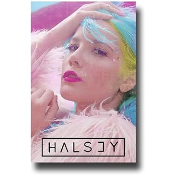 Amazon.com: Halsey Poster - Promo 11 X 17 Badlands Feather: Home & Kitchen