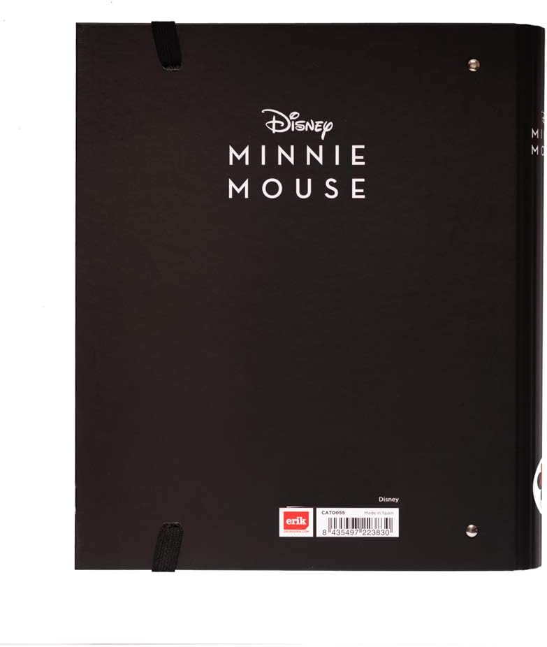 Official Disney Minnie 4 Ring Binder – Premium A4 Folder Ring Binder ...