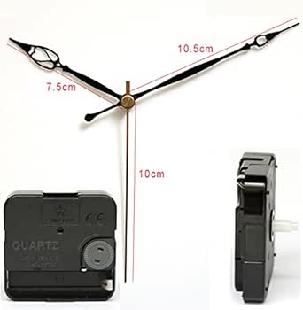 Amazon.com: Shinfuku Long Snap in Type Wall Clock Mechanism with 20 ...