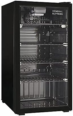 General Supreme Single Door Showcase Refrigerator, 72 Liter Capacity ...