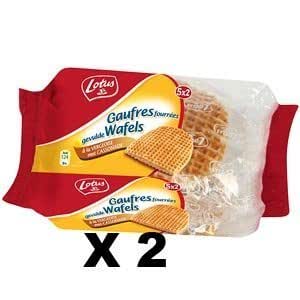 Amazon.com : Lotus Vanilla Waffles - x 2 bags : Cookies Gourmet ...
