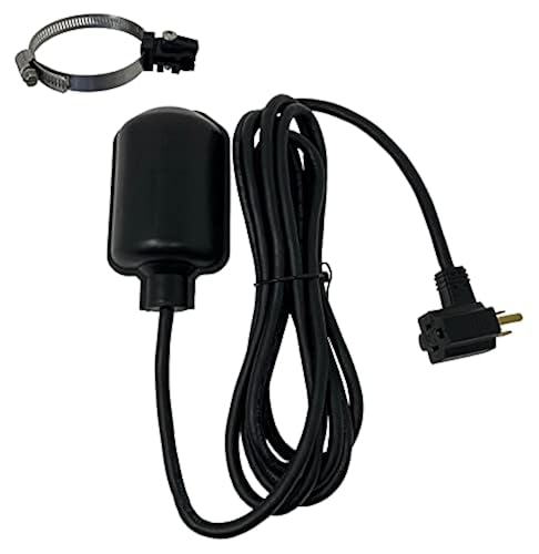 PumpSpy Sump Pump Tethered Float Switch, Universal Float Switch ...