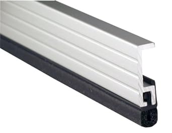 Pemko Door Jamb Weatherstrip Kit with Screws, Clear Anodized Aluminum ...