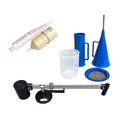 GLTL Slurry Test Kit,Mud Hydrometer,Mud Viscometer,Marsh Funnel and ...