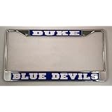 Amazon.com: Duke University Blue Devils Metal License Plate Frame for ...