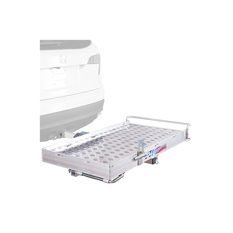 Economy Hitch Mounted Mobility Scooter Carrier Rack with Ramp ...