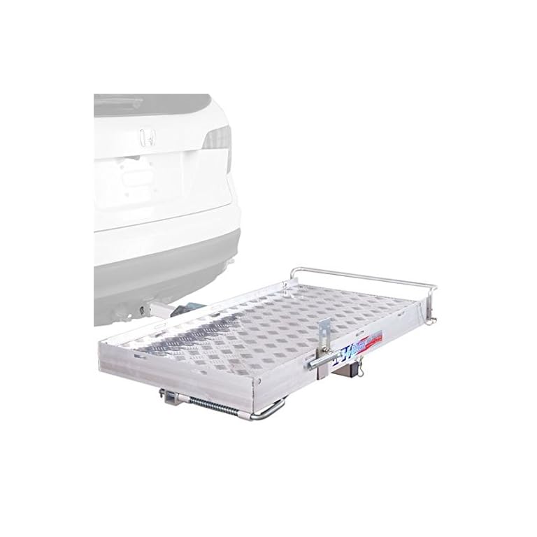 Economy Hitch Mounted Mobility Scooter Carrier Rack with Ramp ...