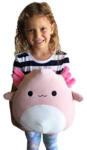 Squishmallow 12" Super Soft Mochi Squishy Plush Toy - Archie The Pink Axolotl Plushie | Pricepulse