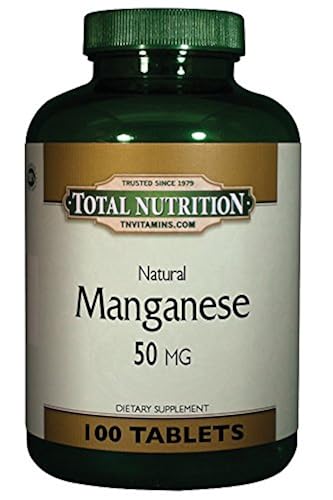 Manganese 50 Mg Tablets - 100 Tablets in Oman | Whizz Manganese