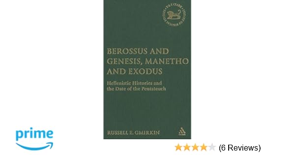 BEROSSUS AND GENESIS MANETHO AND EXODUS PDF