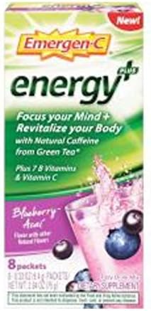 Alacer Emergen-C Energy Plus, Blueberry Acai 8 Count price in UAE ...