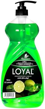Loyal Dishwashing Liquid With Mint & Lemon 1500ML price in UAE | Amazon ...