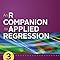Amazon.com: An R Companion to Applied Regression: 9781544336473: Fox, John, Weisberg, Sanford: Books