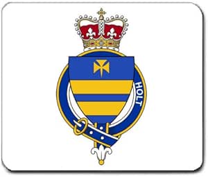 Amazon.com: Holt England Family Crest Coat of Arms Mouse Pad : Office ...