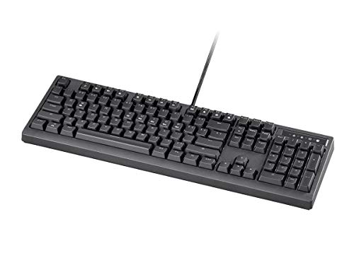 Monoprice Brown Switch Full Size Mechanical Keyboard – Black | Ideal ...
