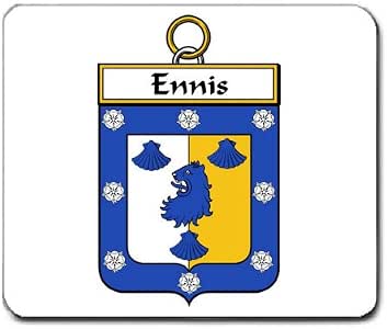 Amazon.com : Ennis Family Crest Coat of Arms Mouse Pad : Office Products